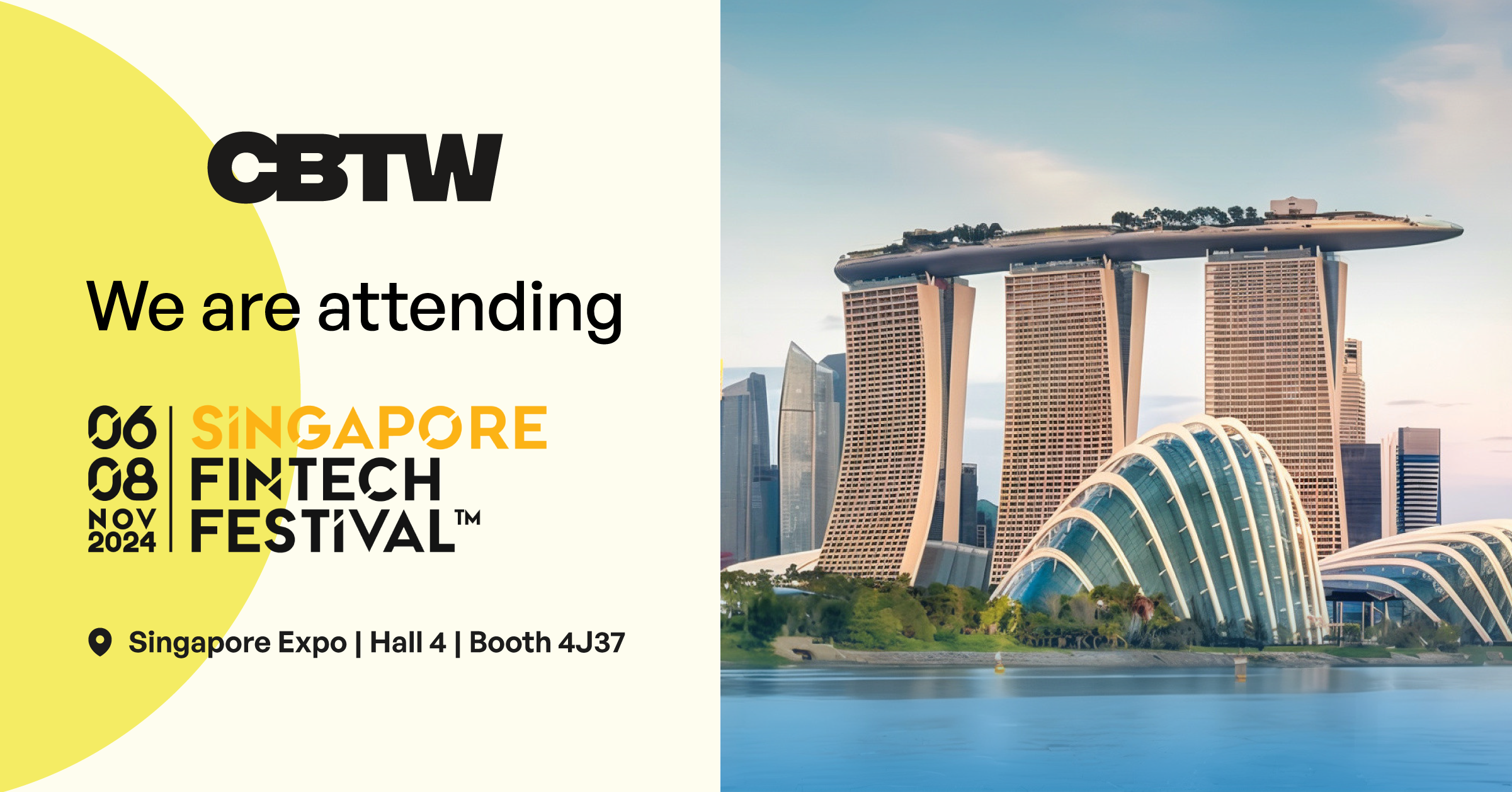 Join us at Singapore Fintech Festival - This November 2024!