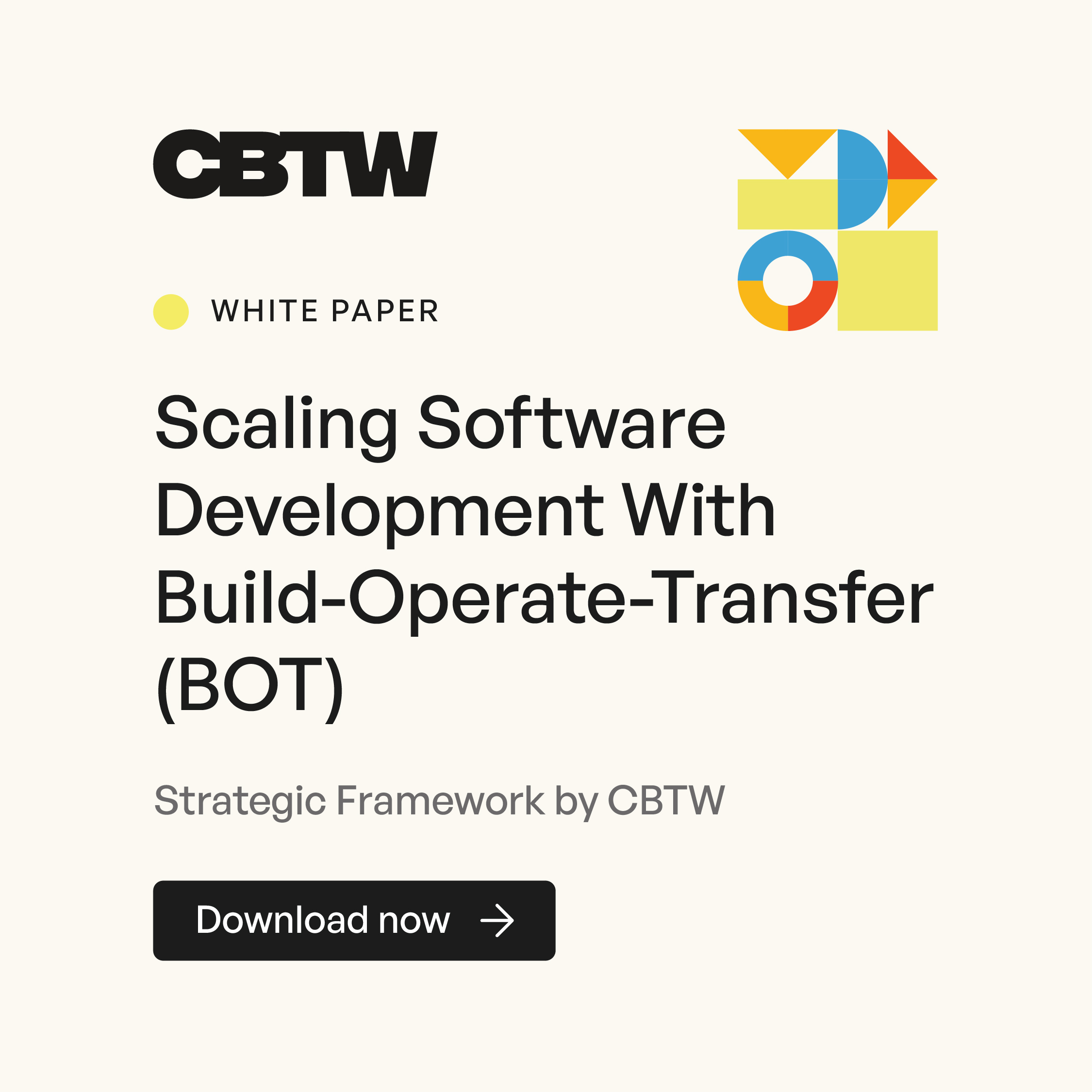 White Paper | Scaling Software Development with BOT